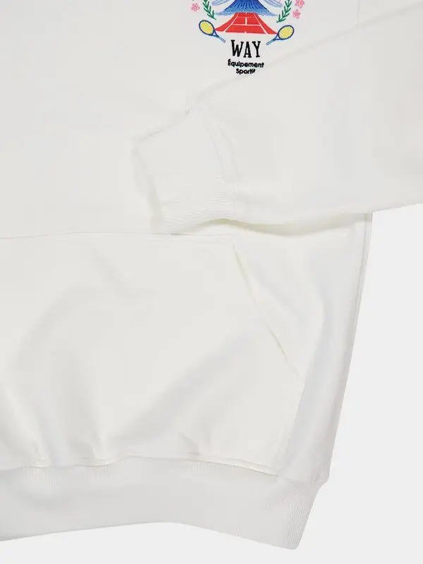 Casablanca Off-casa Way Sweatshirt - White