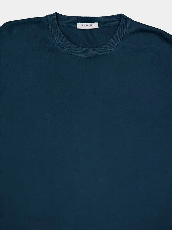 Boglioli Cotton Crew Neck Sweatshirt