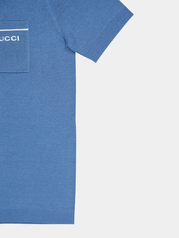 Gucci Silk-cotton Short-sleeve Polo