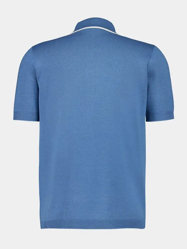 Gucci Silk-cotton Short-sleeve Polo
