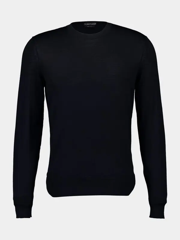 TOM FORD Fine Gauge Wool Crew Neck Sweater