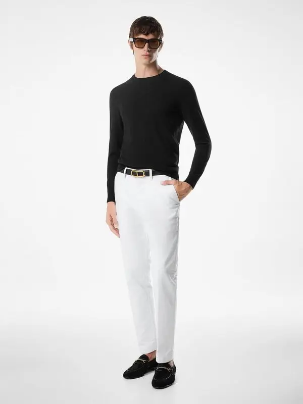 TOM FORD Fine Gauge Wool Crew Neck Sweater
