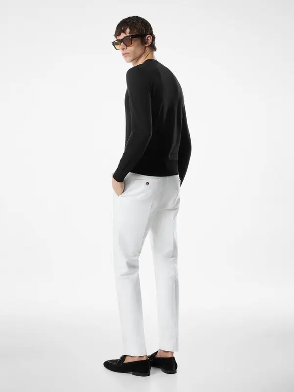 TOM FORD Fine Gauge Wool Crew Neck Sweater