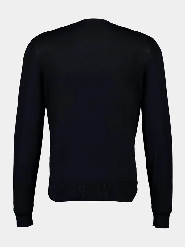 TOM FORD Fine Gauge Wool Crew Neck Sweater