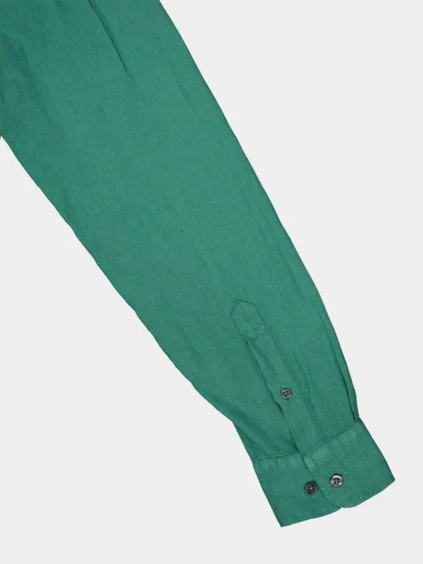 120% Lino Regular Fit Linen Shirt