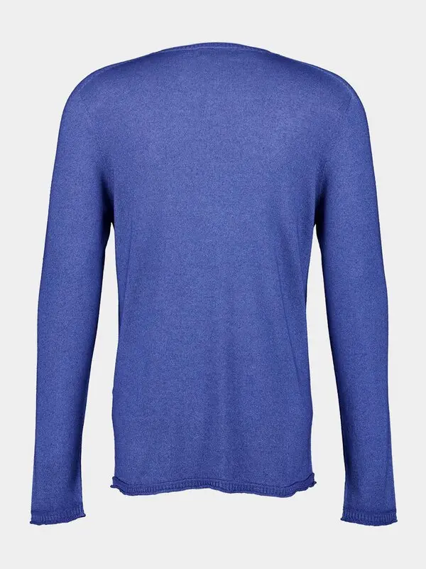 120% Lino Cashmere Crew Neck Sweater