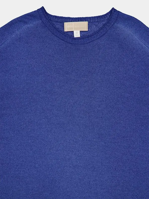 120% Lino Cashmere Crew Neck Sweater
