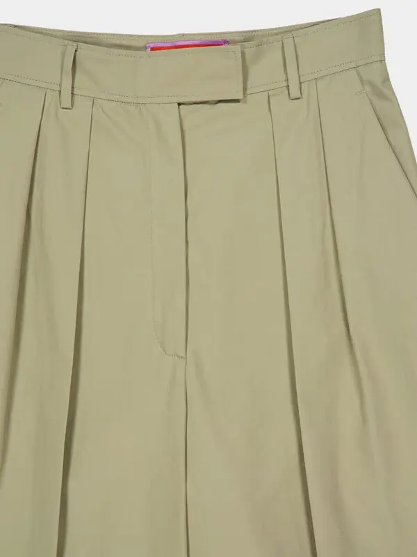 La DoubleJ Brooklyn Solid Cotton Trousers