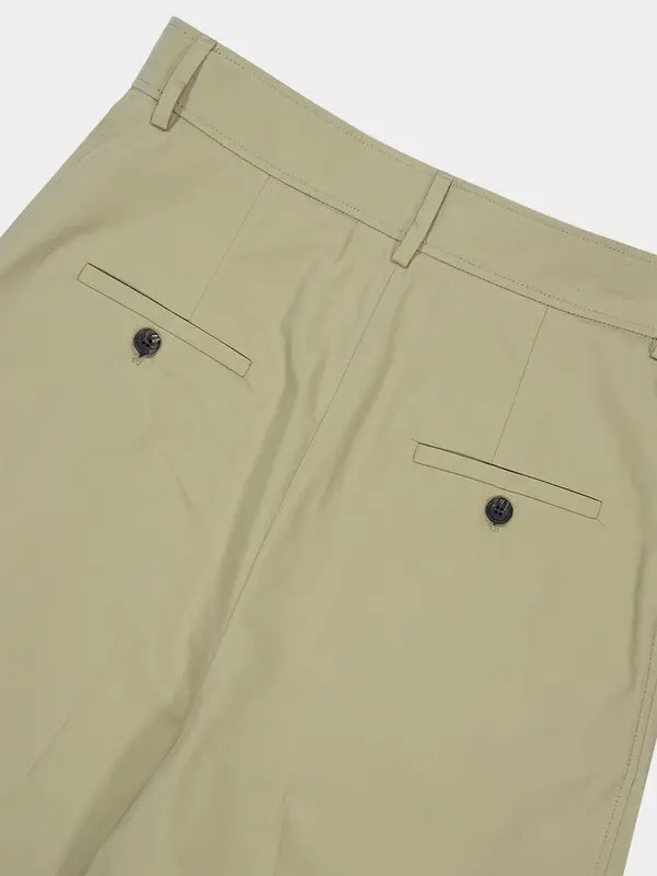 La DoubleJ Brooklyn Solid Cotton Trousers