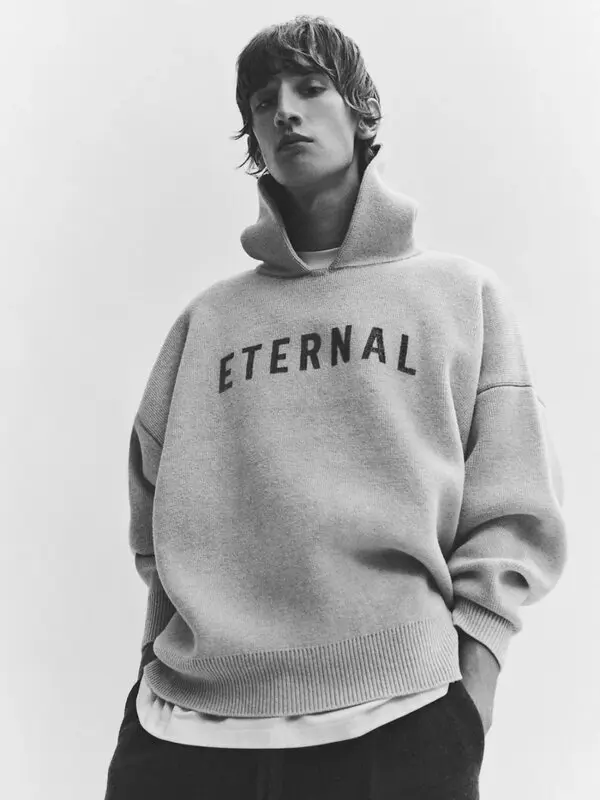 Fear Of God Eternal Merino Knit Sweatshirt - Beige