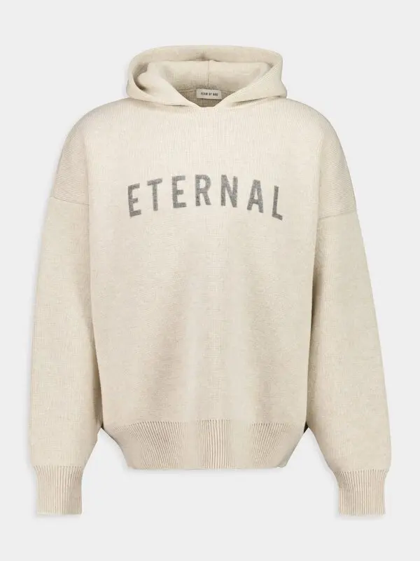 Fear Of God Eternal Merino Knit Sweatshirt - Beige