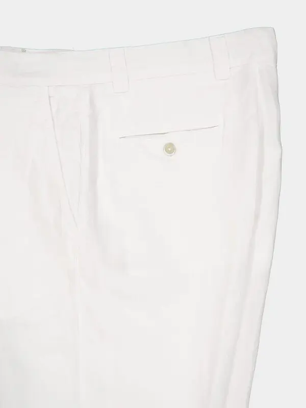 120% Lino Linen Bermuda Shorts