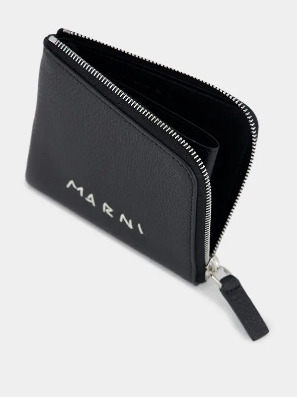 Marni Leather Zip-around Wallet