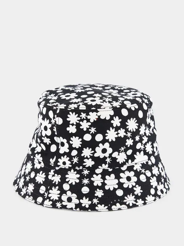 Marni Pop Fields Cotton Bucket Hat - Multicolour