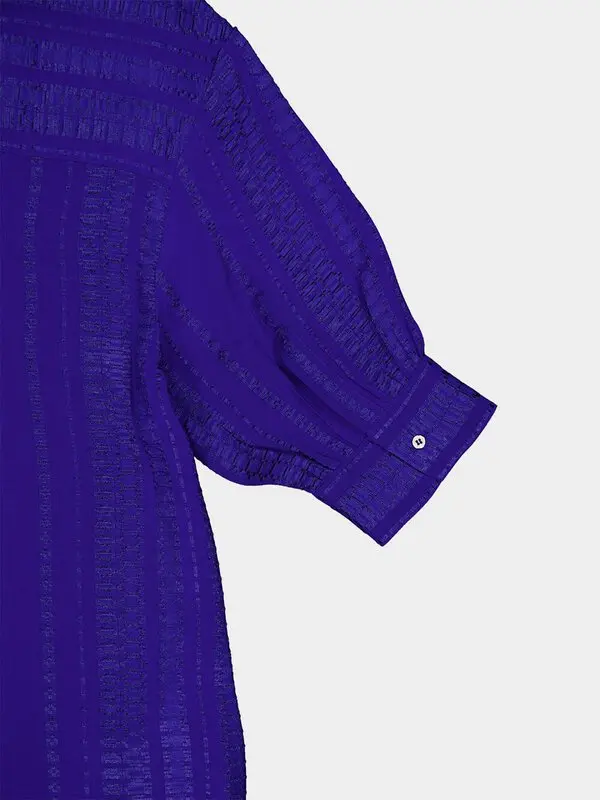 Zeus+dione Maira Pleated Maxi Dress