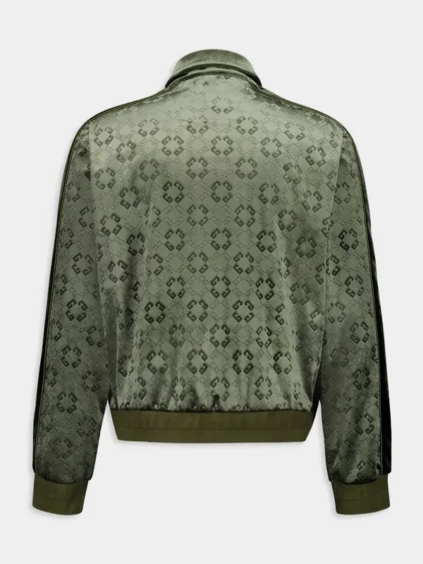 Givenchy Monogram Velvet Track Jacket