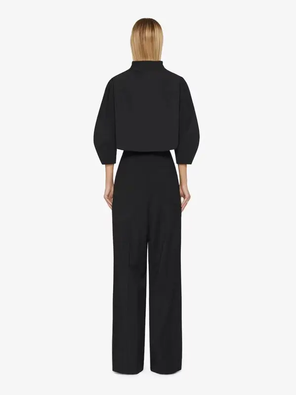 Givenchy Monogram Jacquard Pleated Trousers