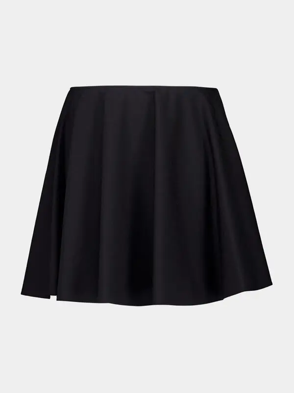 Givenchy Monogram 72 Jacquard Wool Skirt - Black