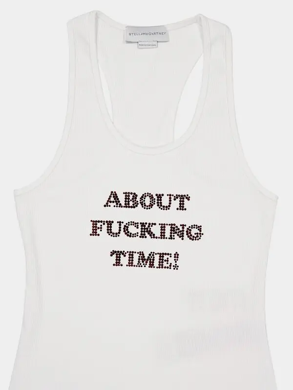 Stella McCartney About F*cking Time! Tank Top