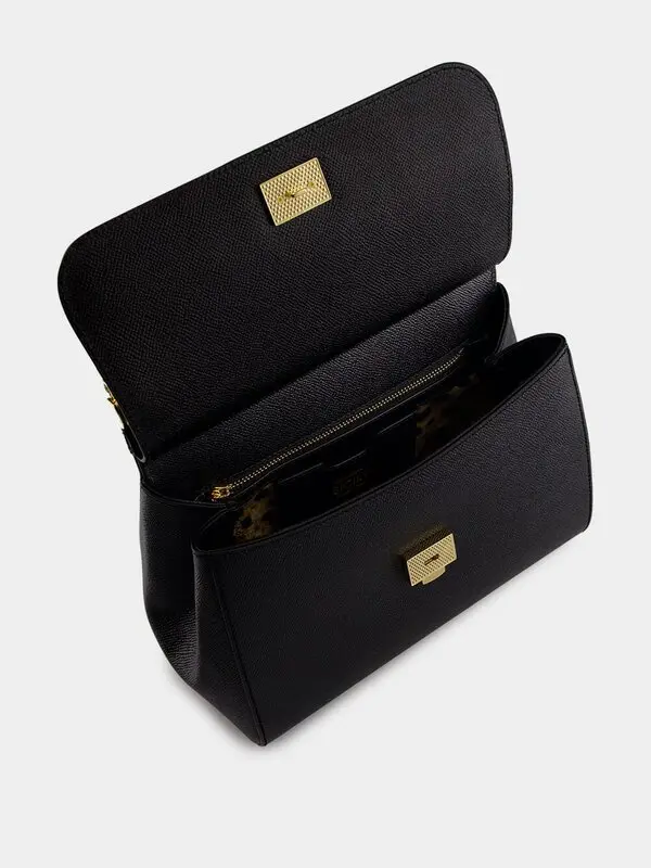 Dolce & Gabbana Large Sicily Handbag - Black