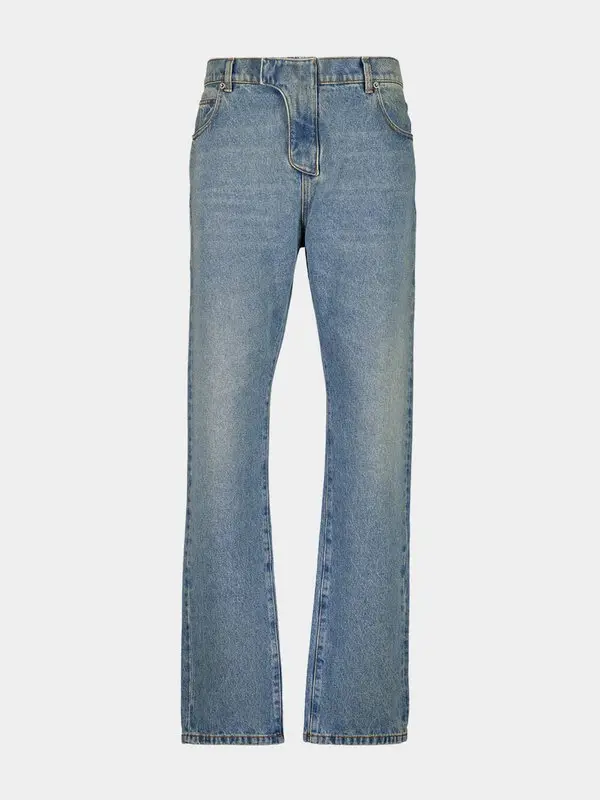 Balmain Regular-fit Denim Jeans - Blue