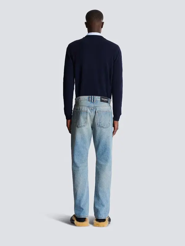 Balmain Regular-fit Denim Jeans - Blue