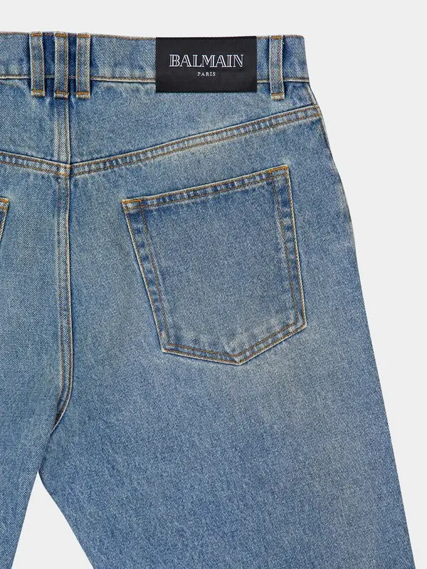 Balmain Regular-fit Denim Jeans - Blue