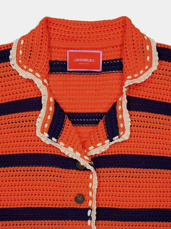 La DoubleJ Salt’n’vinegar Crochet Jacket