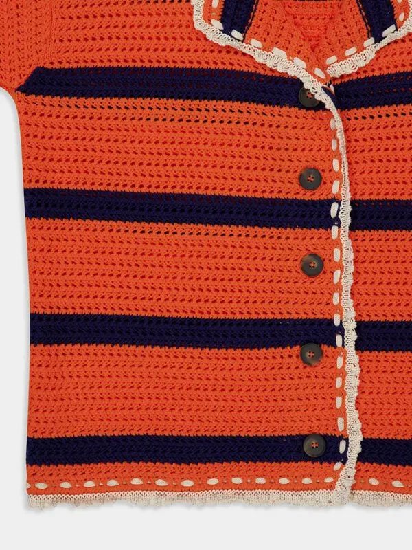 La DoubleJ Salt’n’vinegar Crochet Jacket
