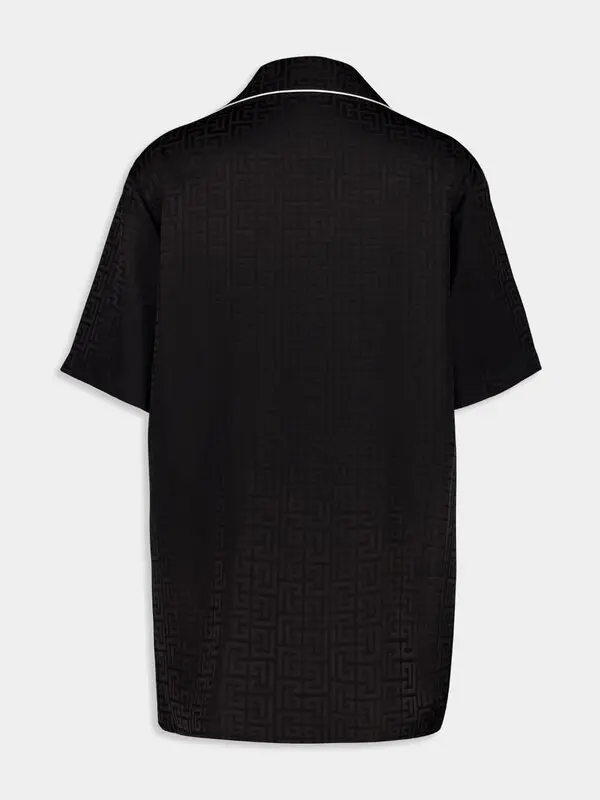Balmain Varsity Jacquard Pyjama Shirt