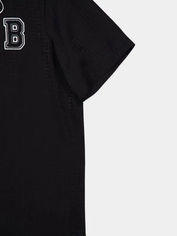 Balmain Varsity Jacquard Pyjama Shirt