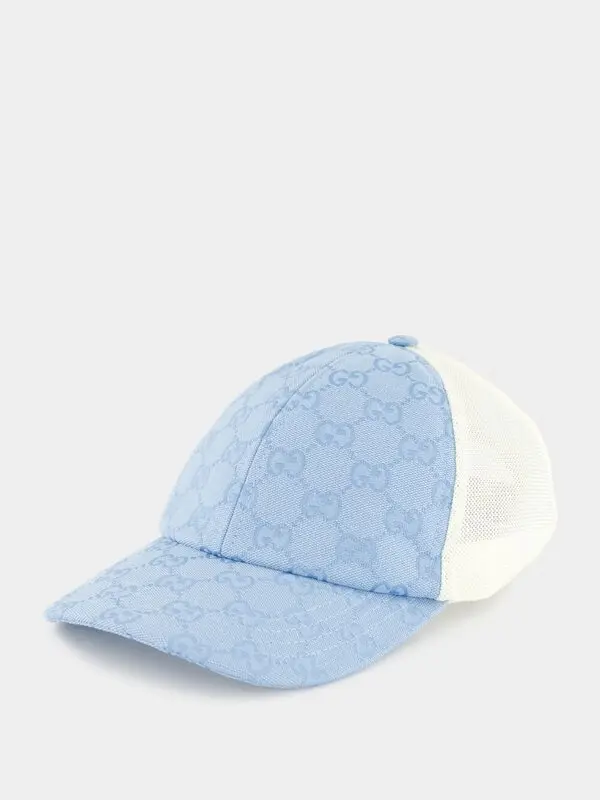 Gucci Original Gg Canvas Baseball Cap - Blue