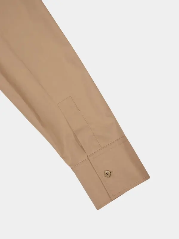 Gucci Embossed Cotton Poplin Shirt