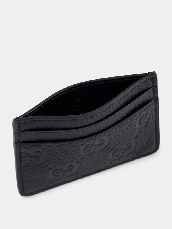 Gucci Gg Emblem Card Case