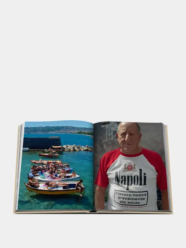 Assouline Napoli Amore Hardcover Book - Multicolour