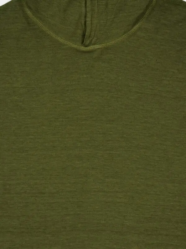 120% Lino Long-sleeve Hooded Sweatshirt