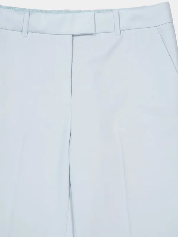 Zimmermann Illuminate Straight Tux Trousers - Blue