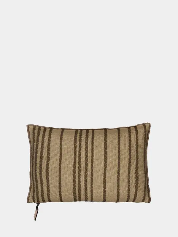 Maison De Vacances Embroidered Myre Cushion - Beige