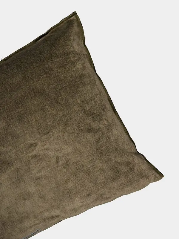 Maison De Vacances Royal Velvet Vice Versa Cushion - Green