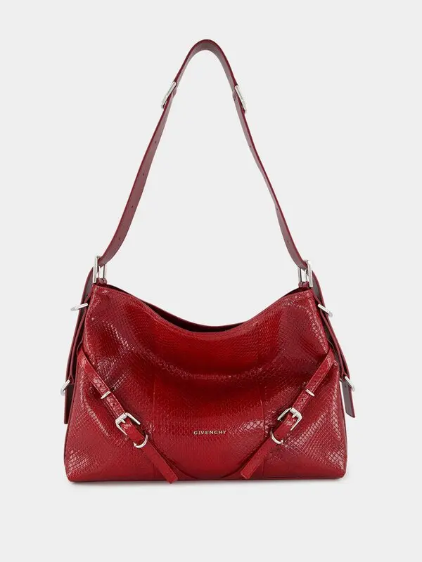 Givenchy Voyou Shoulder Bag - Red
