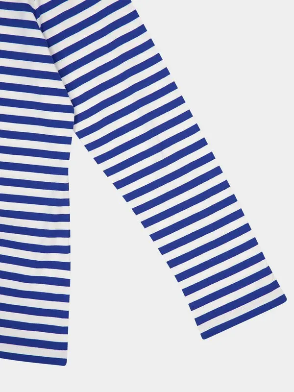 PAULA Striped Long-sleeve Top
