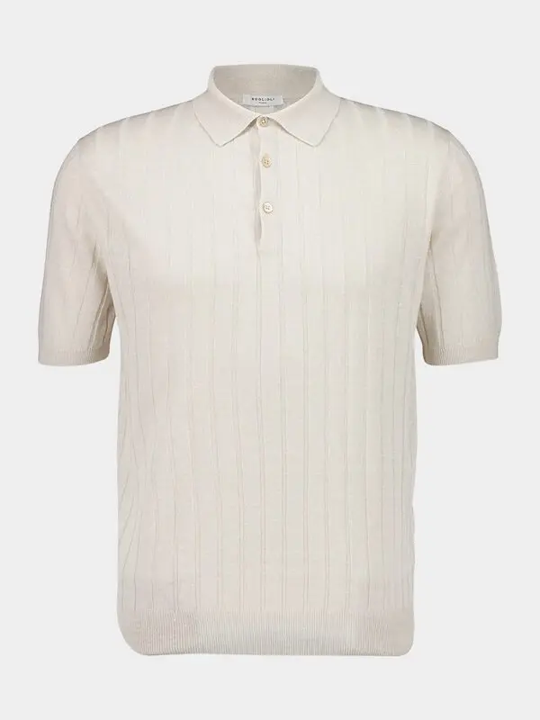 Boglioli Linen-cotton Regular Fit Polo
