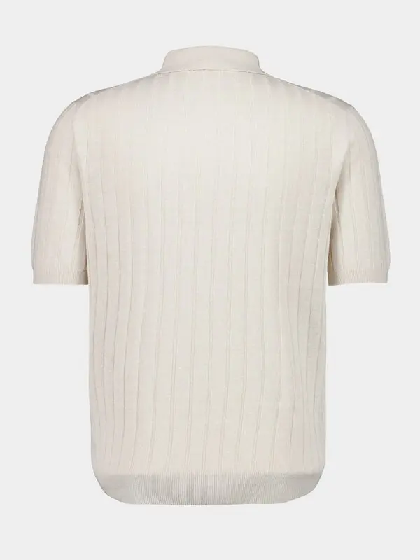 Boglioli Linen-cotton Regular Fit Polo