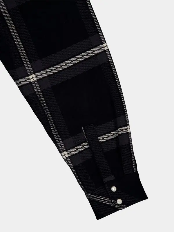 Palm Angels Monogram Check Overshirt