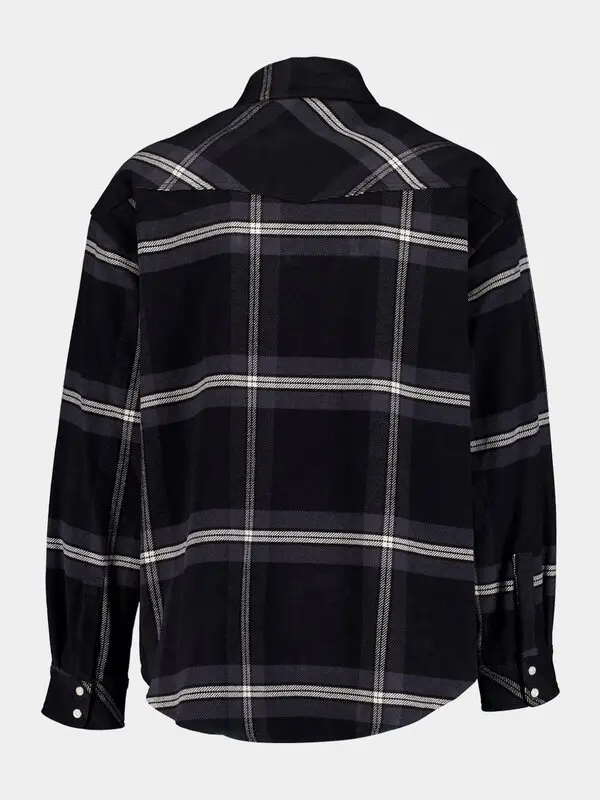 Palm Angels Monogram Check Overshirt