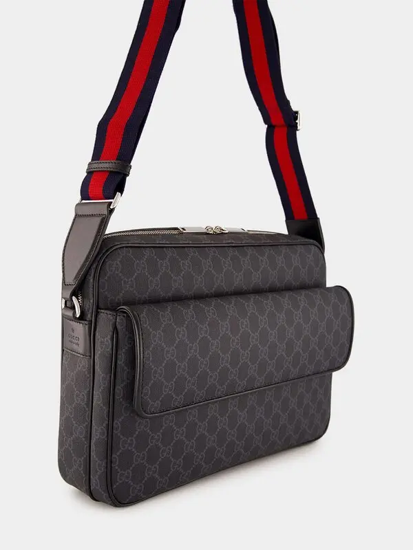 Gucci Gg Supreme Canvas Messenger Bag
