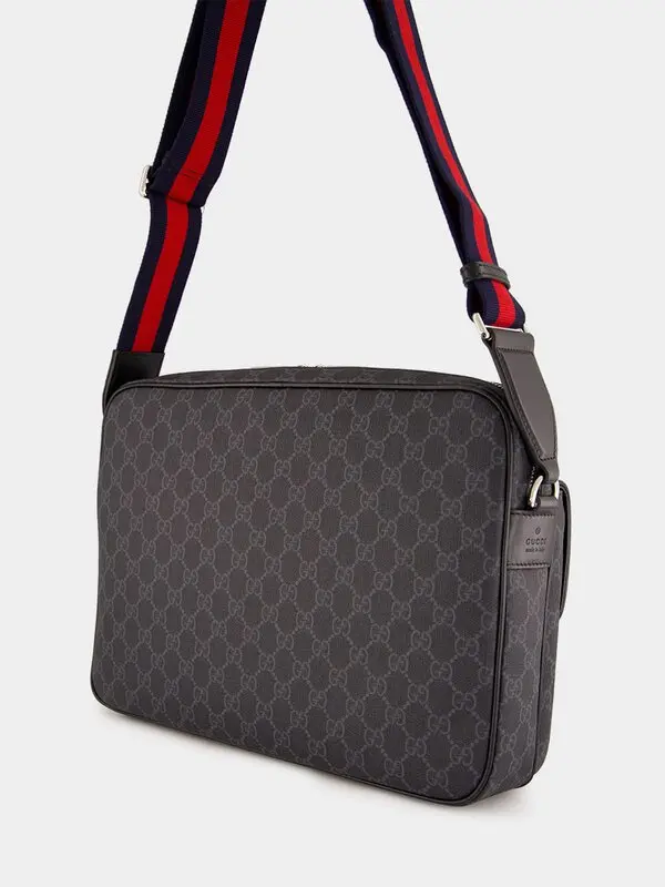 Gucci Gg Supreme Canvas Messenger Bag
