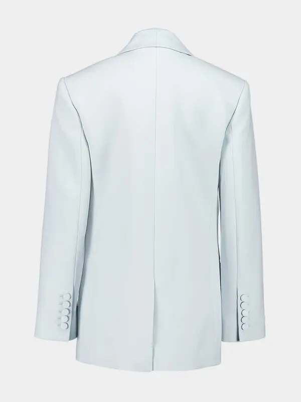 Zimmermann Sea Foam Shawl Collar Tuxedo Jacket
