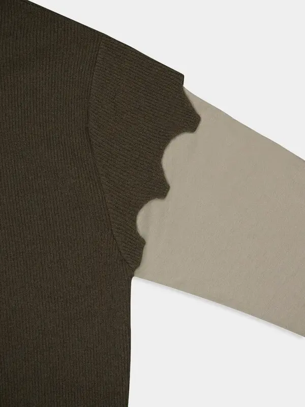 Givenchy Layered Wool Sweater - Beige