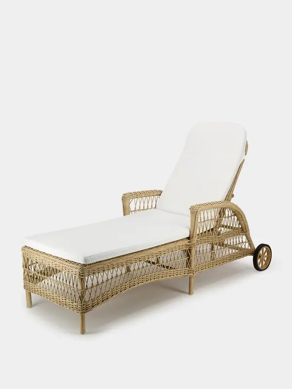 SIKA-DESIGN Daisy Exterior Sunbed - Beige